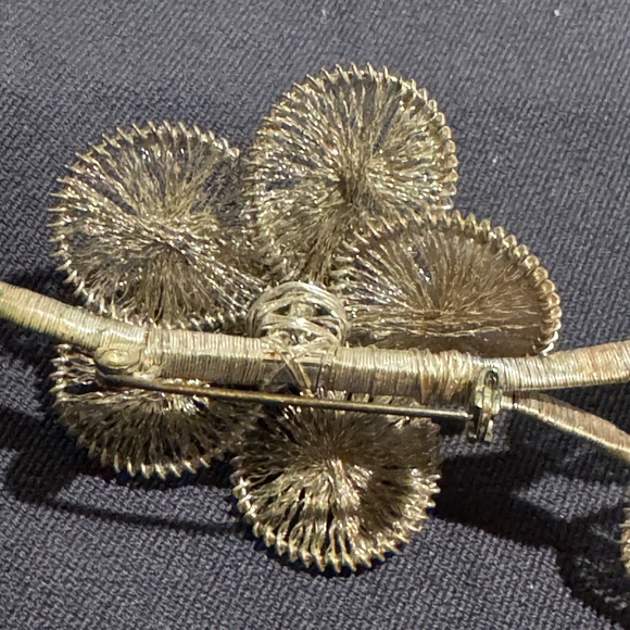 Vintage West Germany | Jewelry | Vintage Handmade Wire Thread Brooch ...